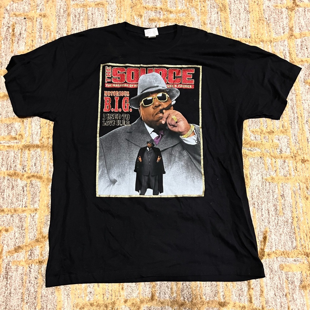 Notorious B I G Source Tee Early 2000’s - Gem